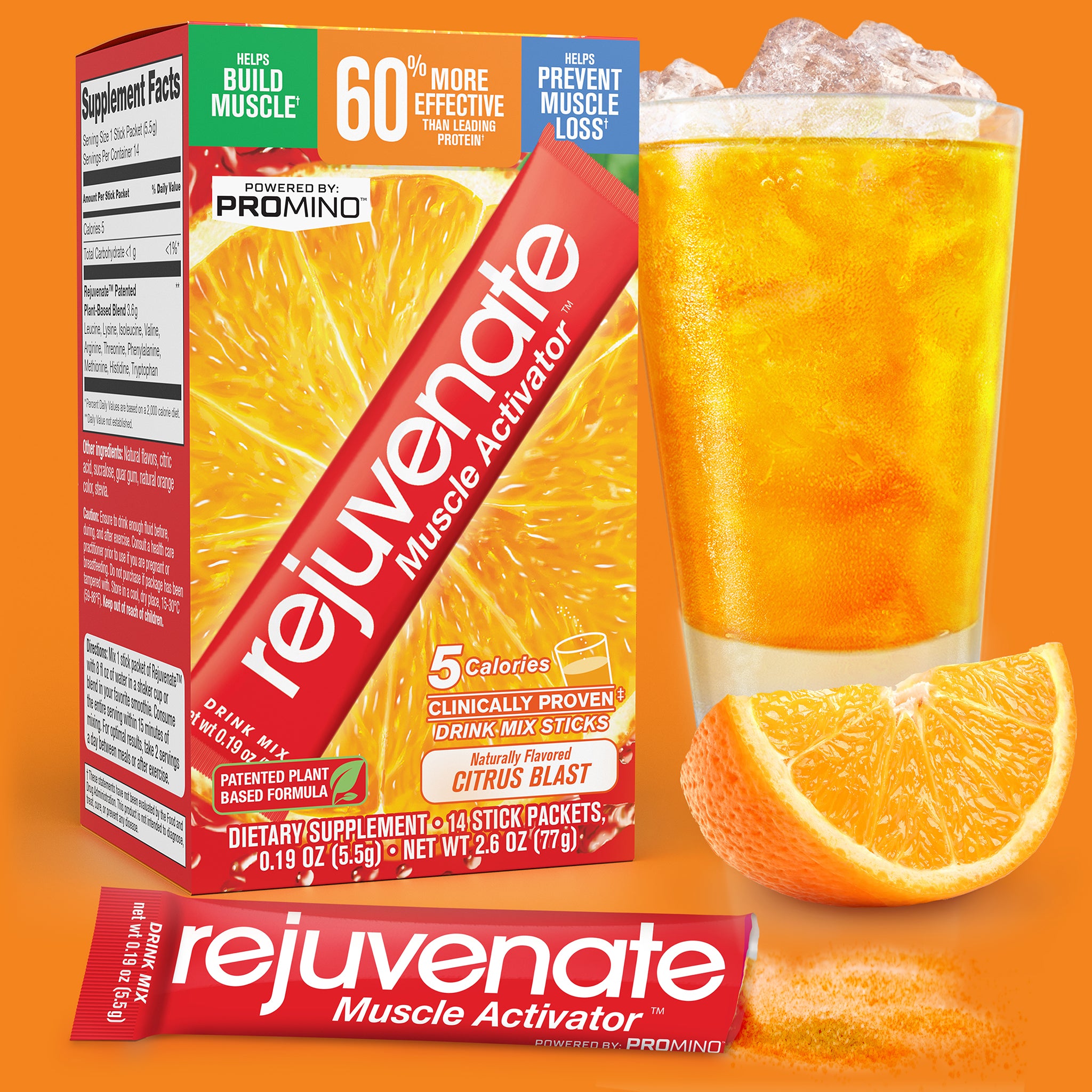 Rejuvenate Drink Mix Sticks – Rejuvenate Muscle Health - US